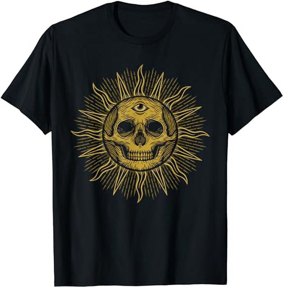 All Seeing Eye Mystic Blackcraft Occult Dark Magic T-Shirt - Walmart.com