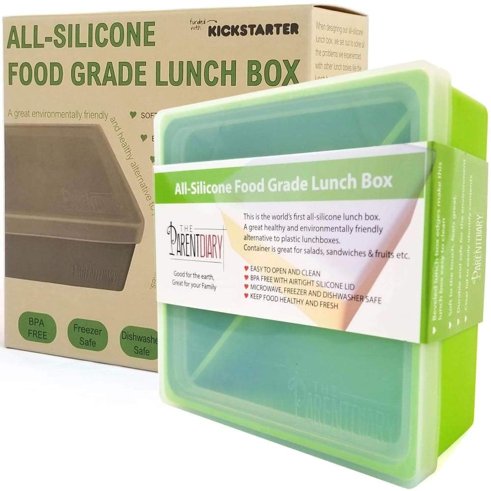 All Silicone Lunch Box cubes Food Storage Containers - Walmart.com