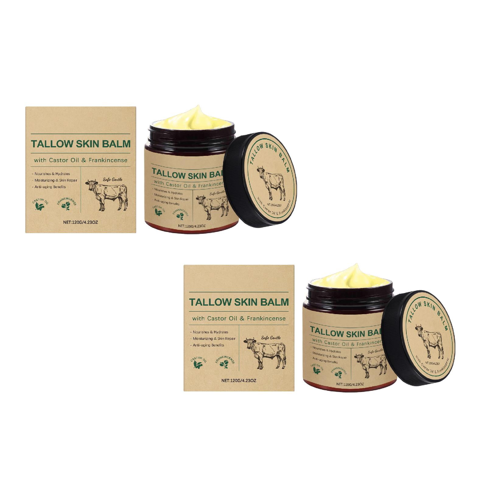 All-Skin-Type Natural Balm: 100% Grass-Fed Beef Tallow with ...
