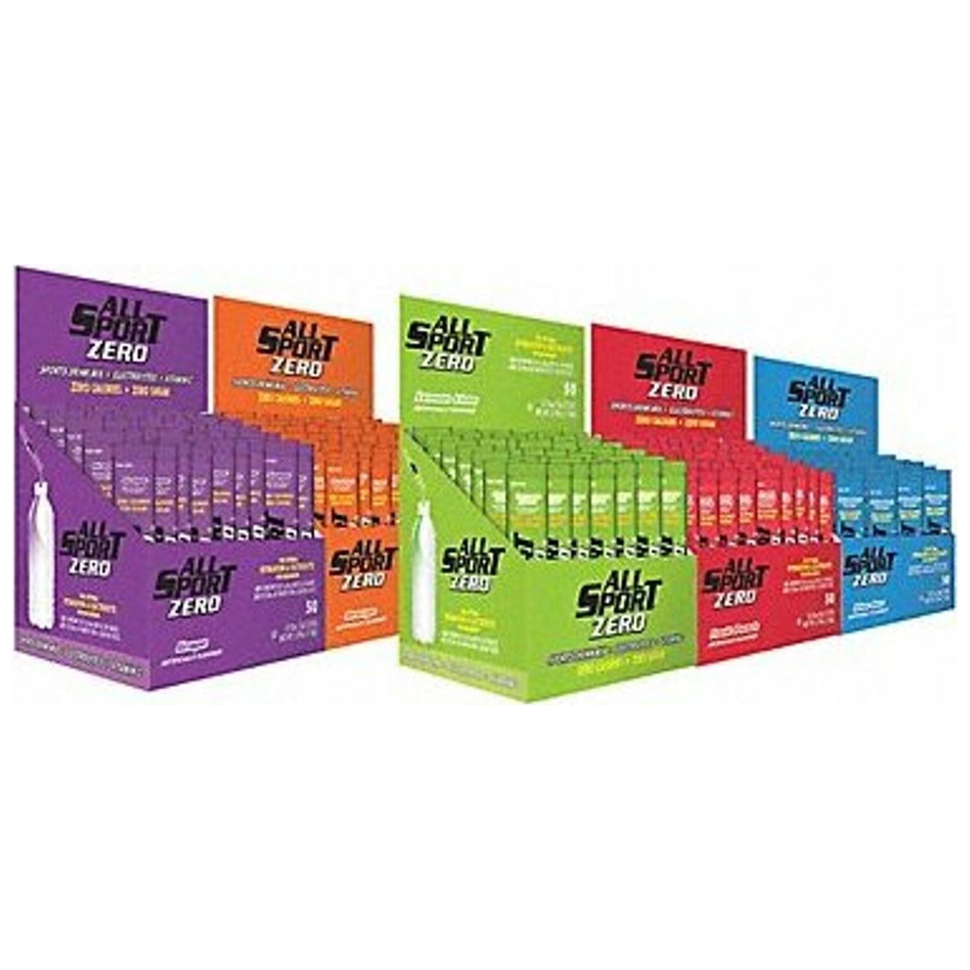 ALL SPORT Powder Hydration Sports Drink Mix, Sugar Free, 500 Packets ...