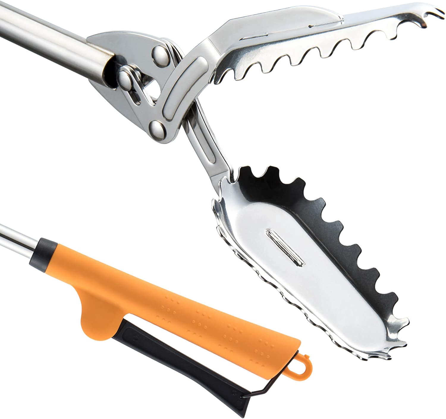 All Stainless Steel Grabber Reacher Pickup Tool Heavy Duty Trash Picker ...
