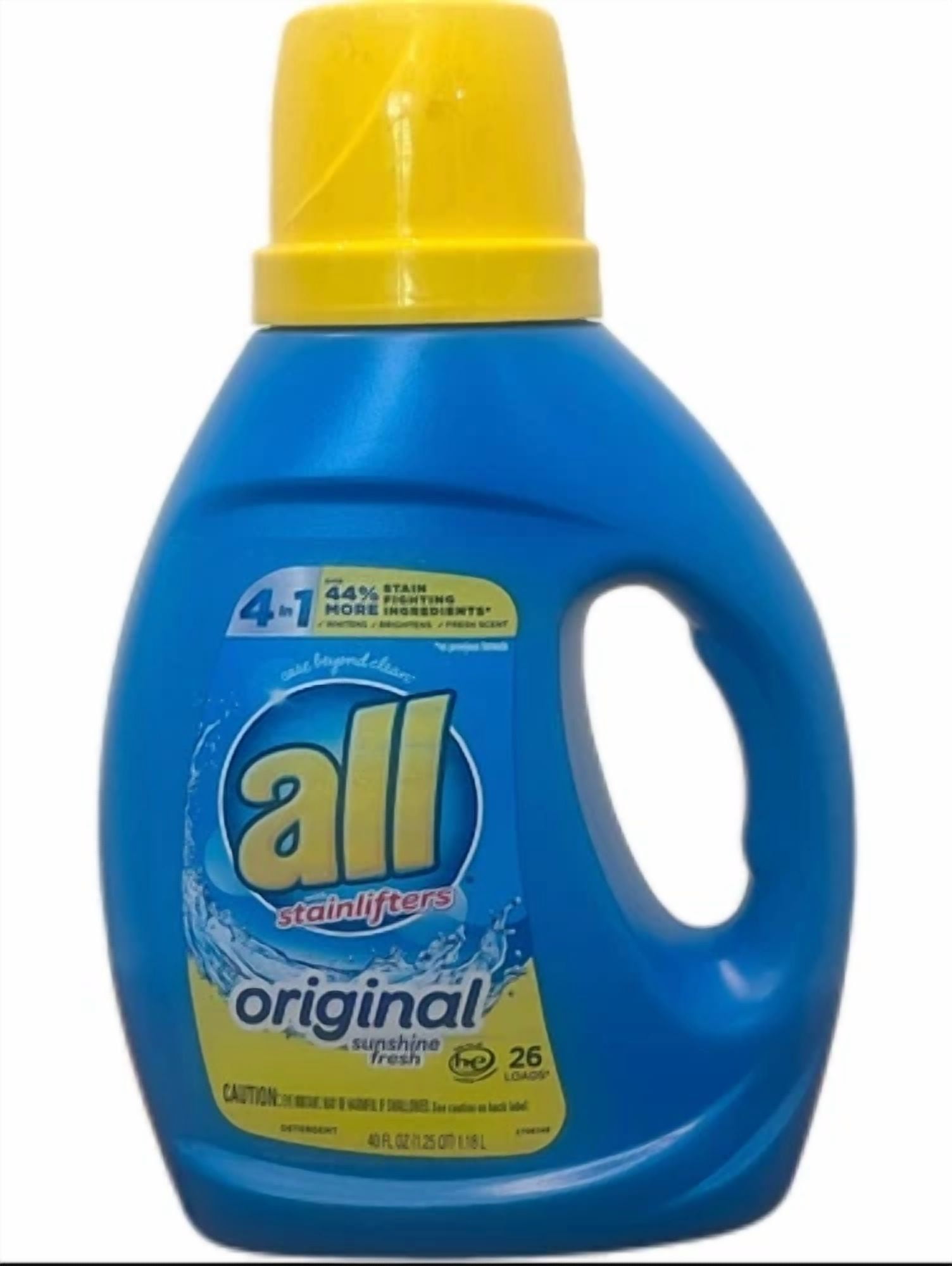 All Stainlifters Original Liquid Laundry Detergent 4 In 1, 26 Loads, 40 ...