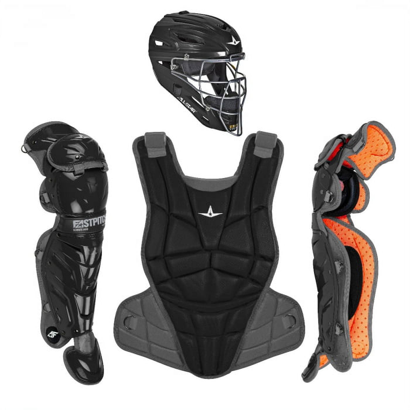 All Star Adult Afx Fastpitch Softball Catchers Set (Large) Black ...
