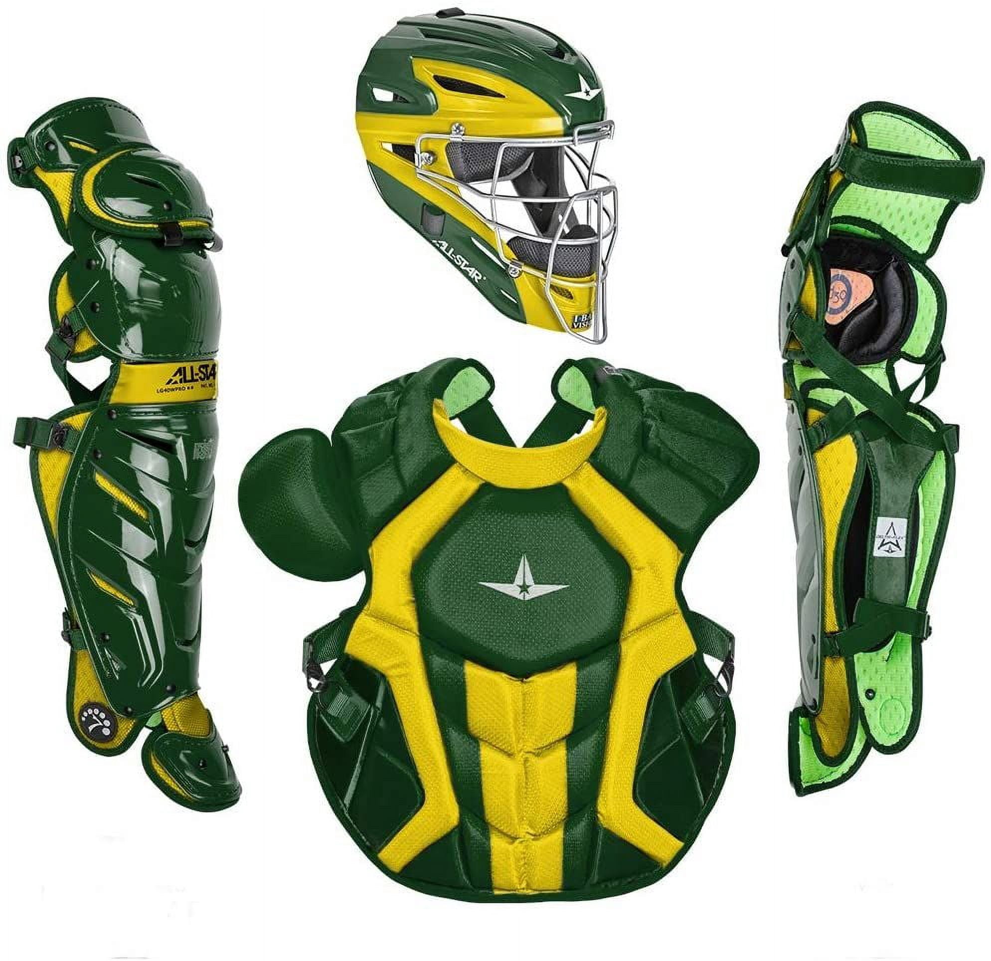 All-Star Gear Equipment: System7 Axis NOCSAE Adult Catching Defense Set ...