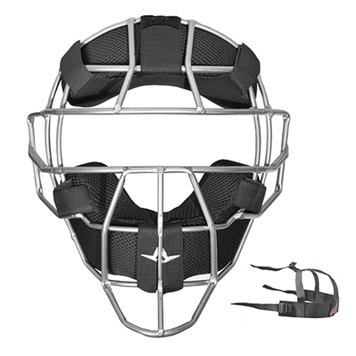 All Star Adult Steel Traditional Umpire Face Mask Black - Walmart.com