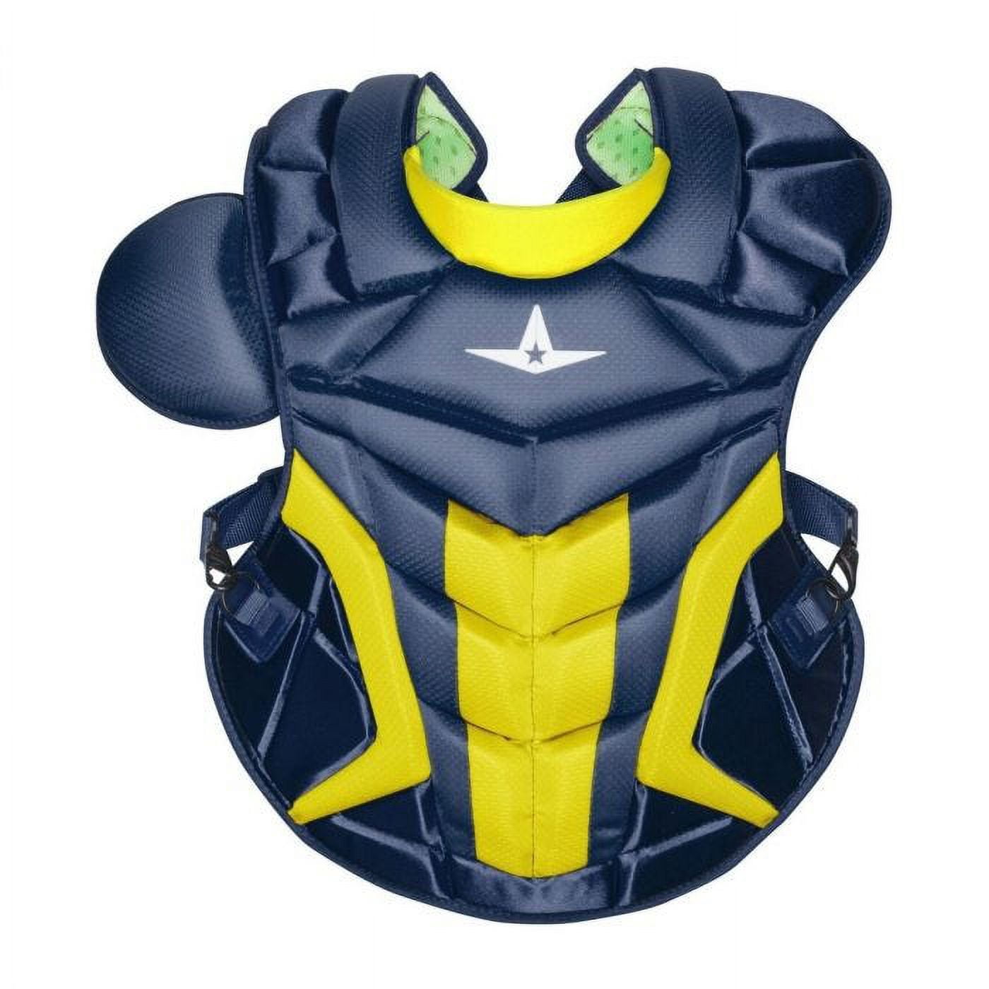 All Star Adult System7 Axis Catchers Chest Protector (16.5") Navy ...