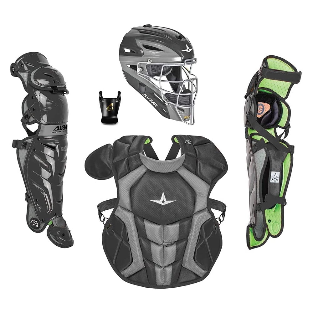 All-Star Sports S7 Axis Ages 9-12 Protective Baseball Catchers Gear ...