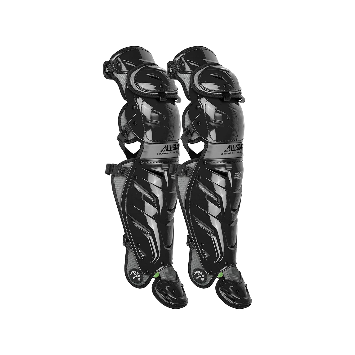 All-Star Sports S7 Axis Pro Adult Baseball Catcher Padded Leg Guards ...