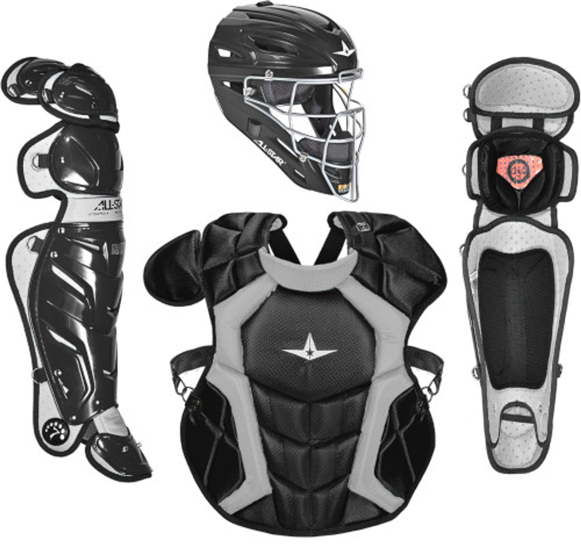 All-Star S7 Adult Catcher's Gear Set - Walmart.com