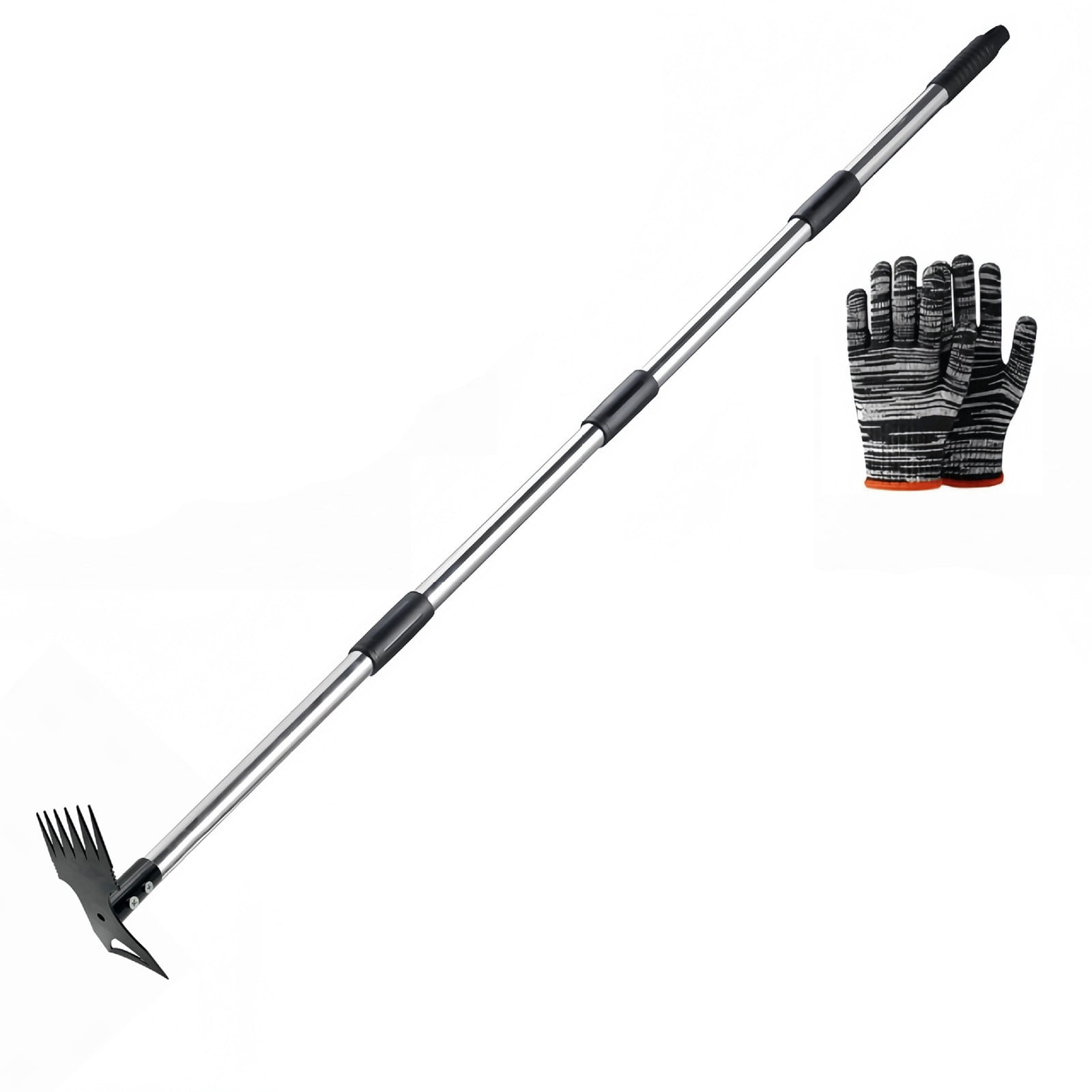 All-Steel Double-Purpose Hoe and Weeding Shovel Household Garden ...