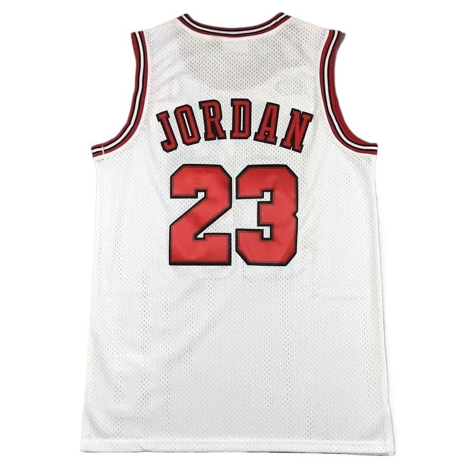 All Stitched GOAT Jordan #23 Chicago Legend Basketball Jersey Throwback ...