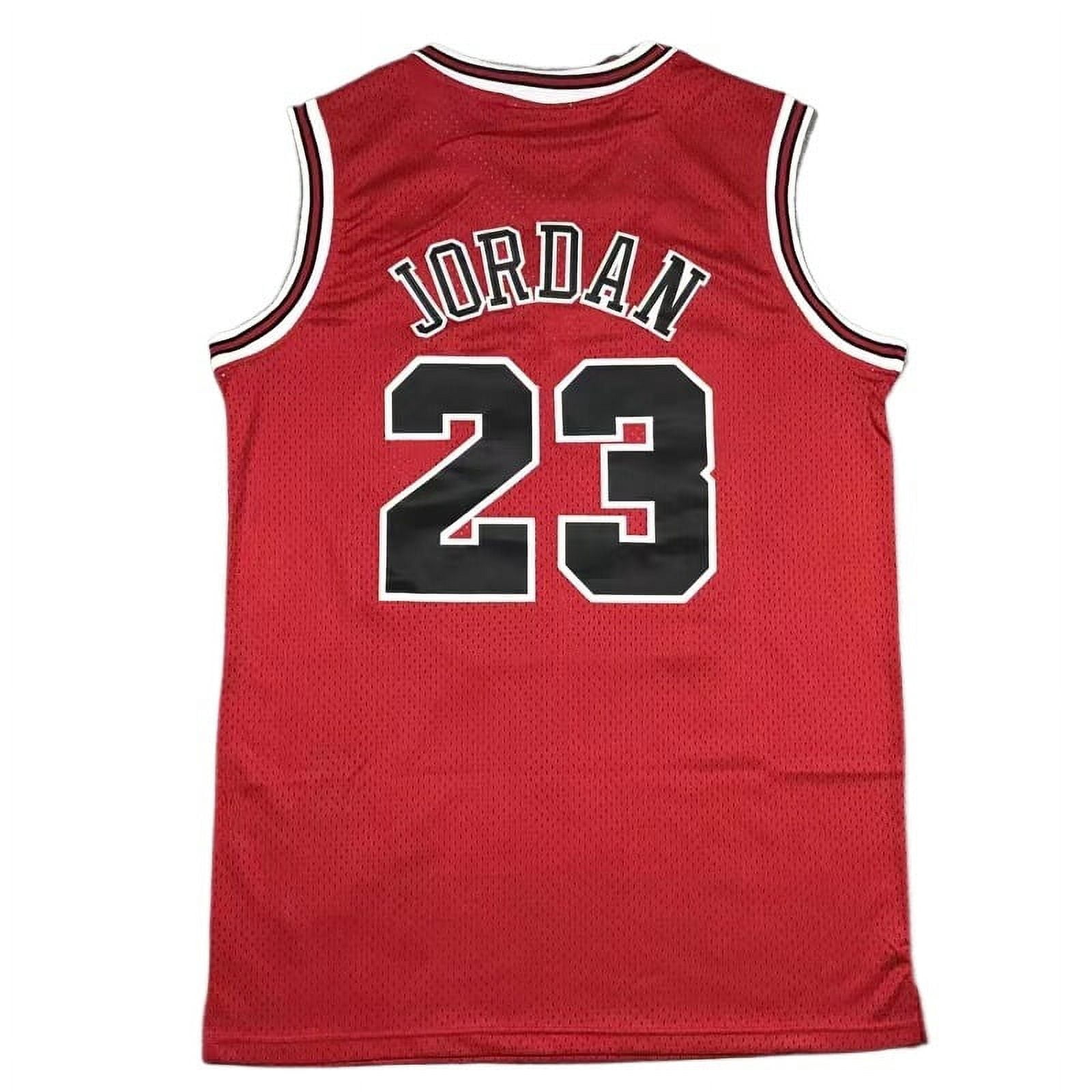 All Stitched GOAT Jordan #23 Chicago Legend Basketball Jersey Throwback ...