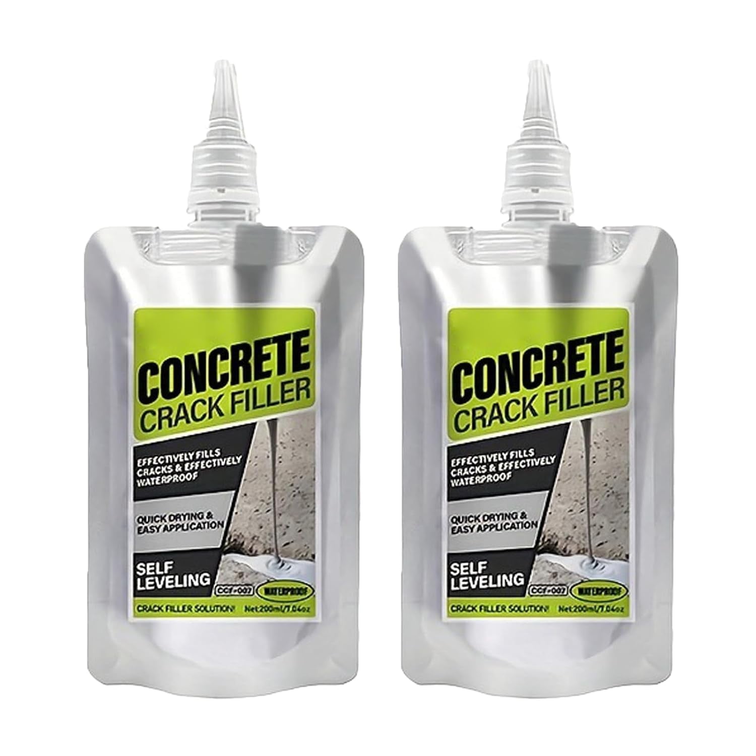 All-Surface Waterproof Crack Filler, Concrete Crack Filler, Heavy-Duty ...