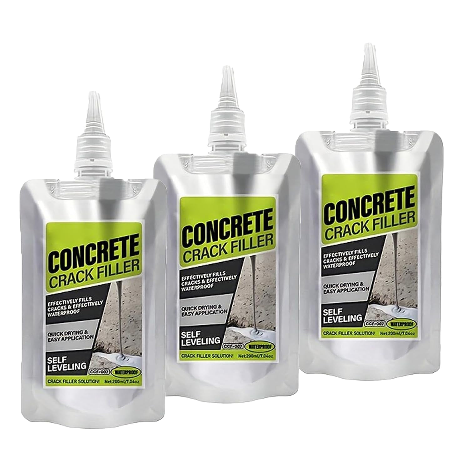 All-Surface Waterproof Crack Filler, Concrete Crack Filler, Heavy-Duty ...