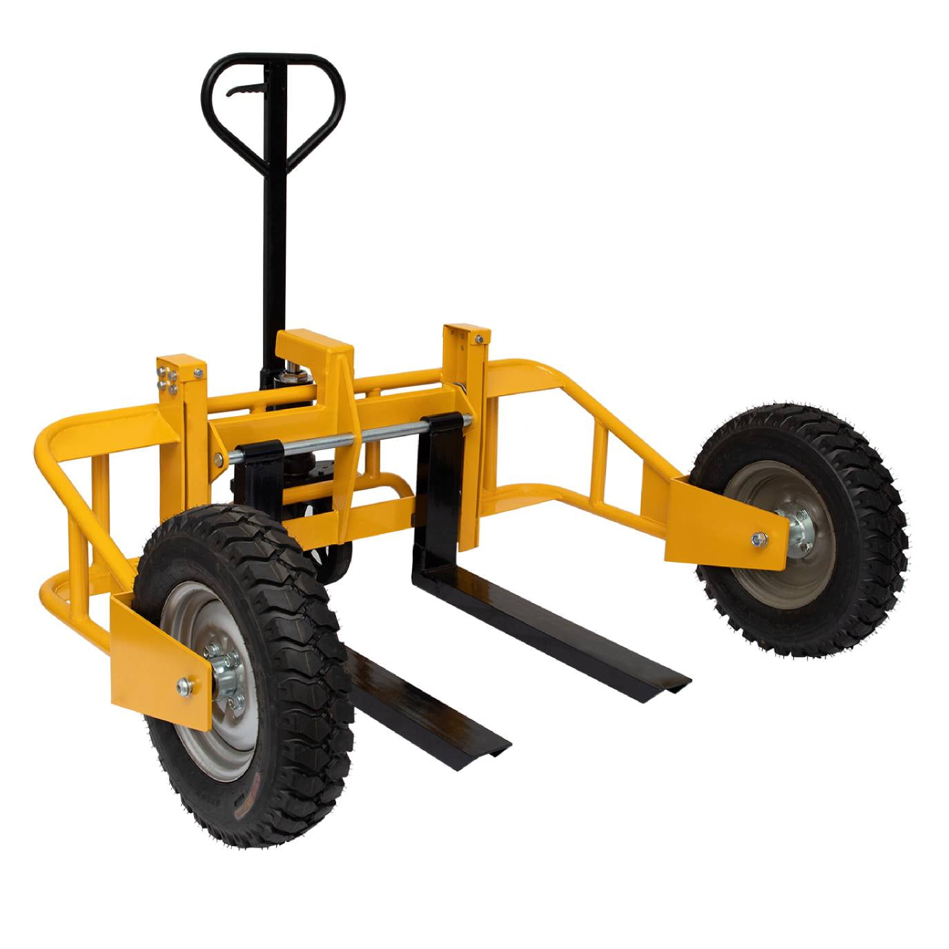 All Terrain Adjustable Manual Pallet Jack Hand Pallet Truck with ...