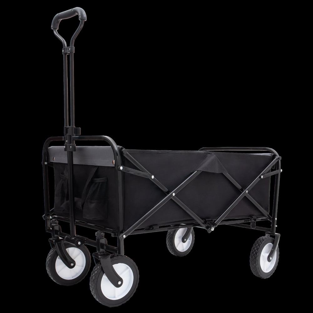 All-Terrain Beach Cart Collapsible 225lbs Capacity Portable Utility ...