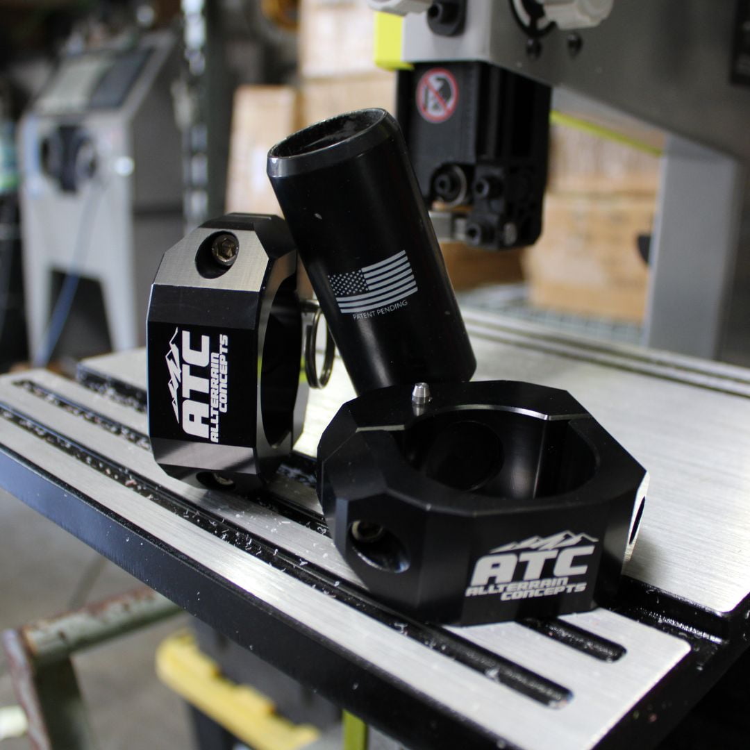 All Terrain Concepts | 1.75 Inch Billet Whip Mount | Adjustable ...