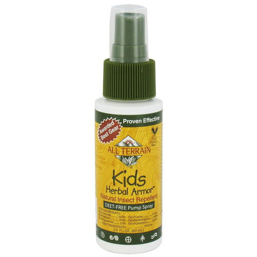 All Terrain Herbal Armor Kids Insect Repellent Pump Spray, Deet-Free ...