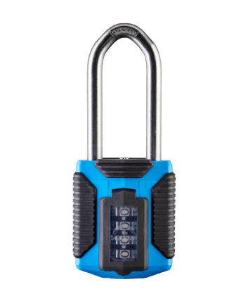 All Weather Marine Grade Long Shackle Combination Padlock | Rustproof ...