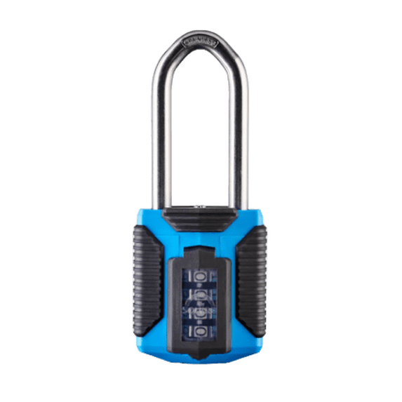 All Weather Marine Grade Long Shackle Combination Padlock | Rustproof ...