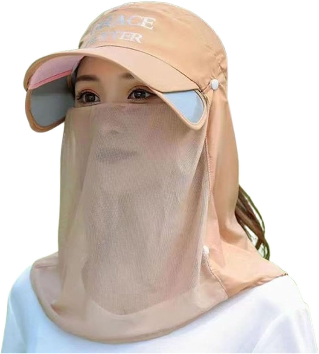 All-Terrain UV Shield Cap with Neck & Face Protection, Waterproof ...