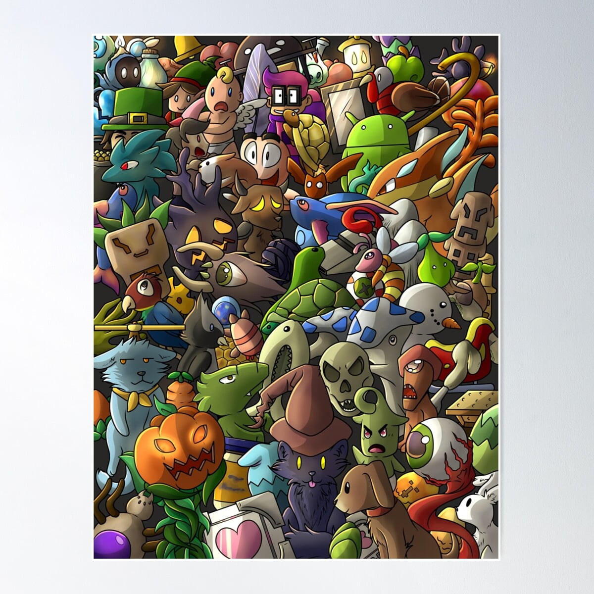 All Terraria Pets- Digital Poster Wall Art, Modern Wall Decor For ...