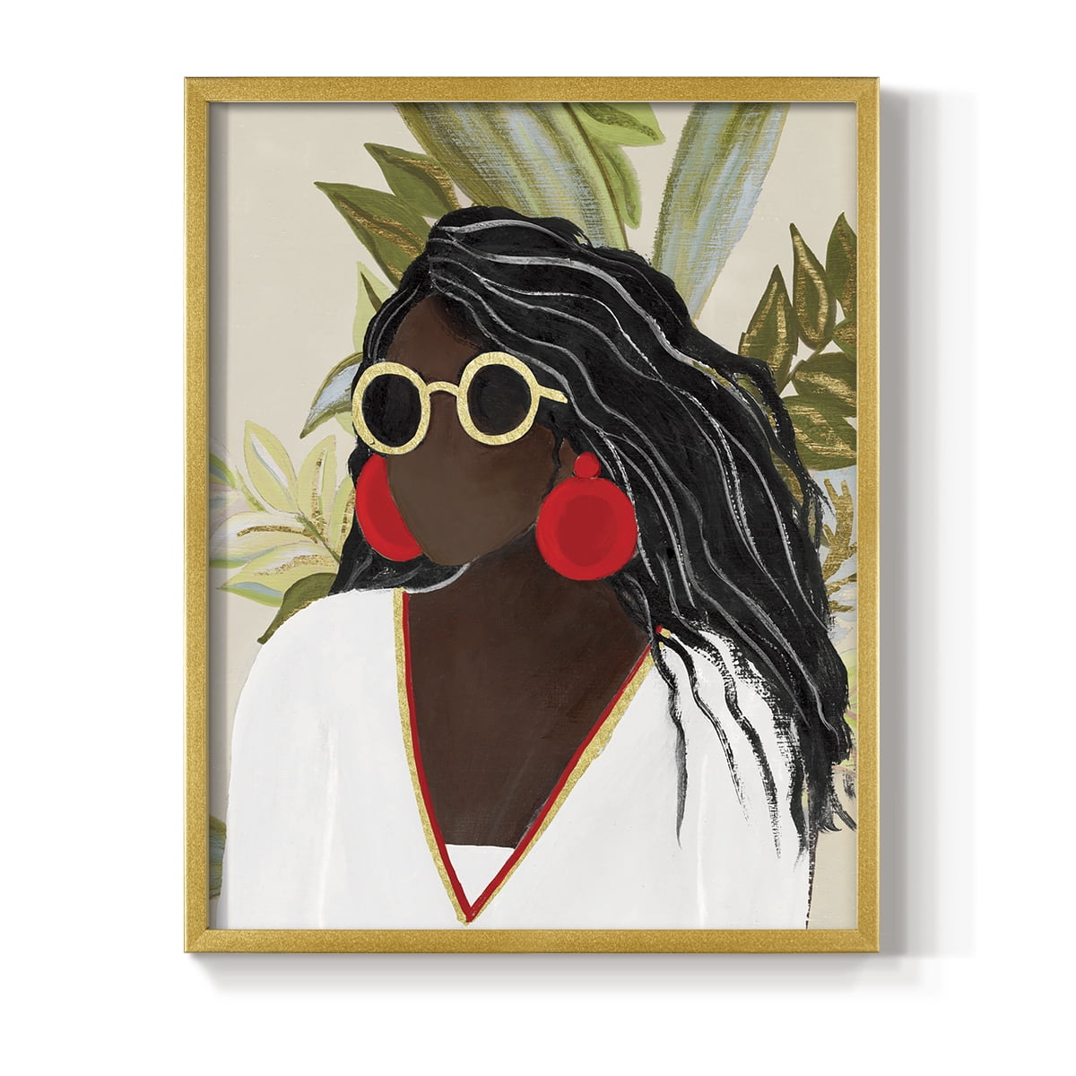 All That Beauty II in Paper Solid Wood 11 x 14 Framed Print - Walmart.com