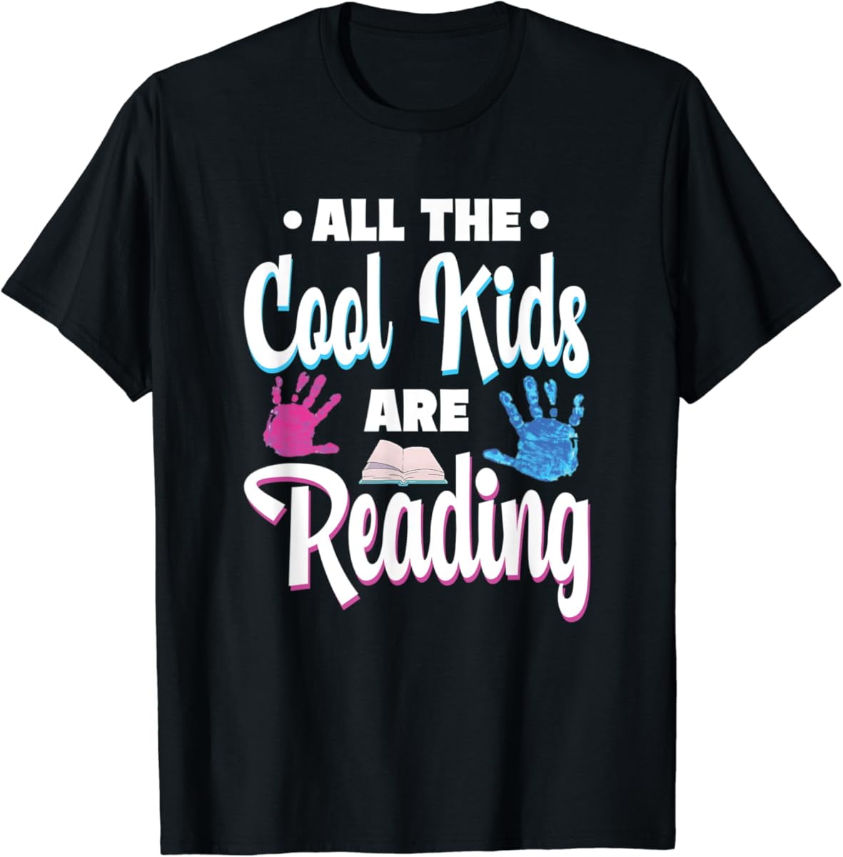All The Cool Are Reading Book Vintage Retro Sunset T-Shirt - Walmart.com