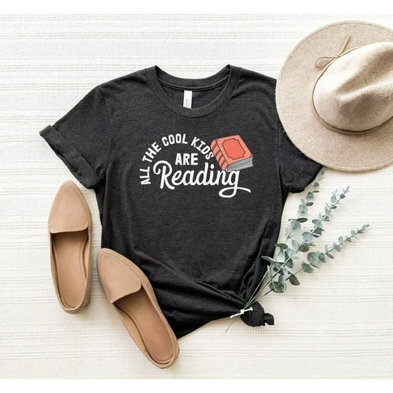 All The Cool Are Reading Shirt, Student Shirt, School Librarian Shirt ...