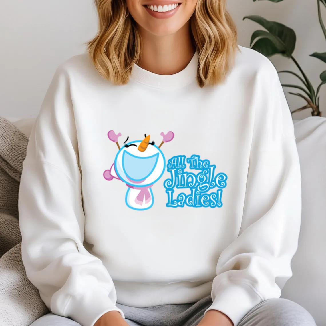 All The Jingle Ladies Funny Christmas Song Parody Holiday Party Graphic ...