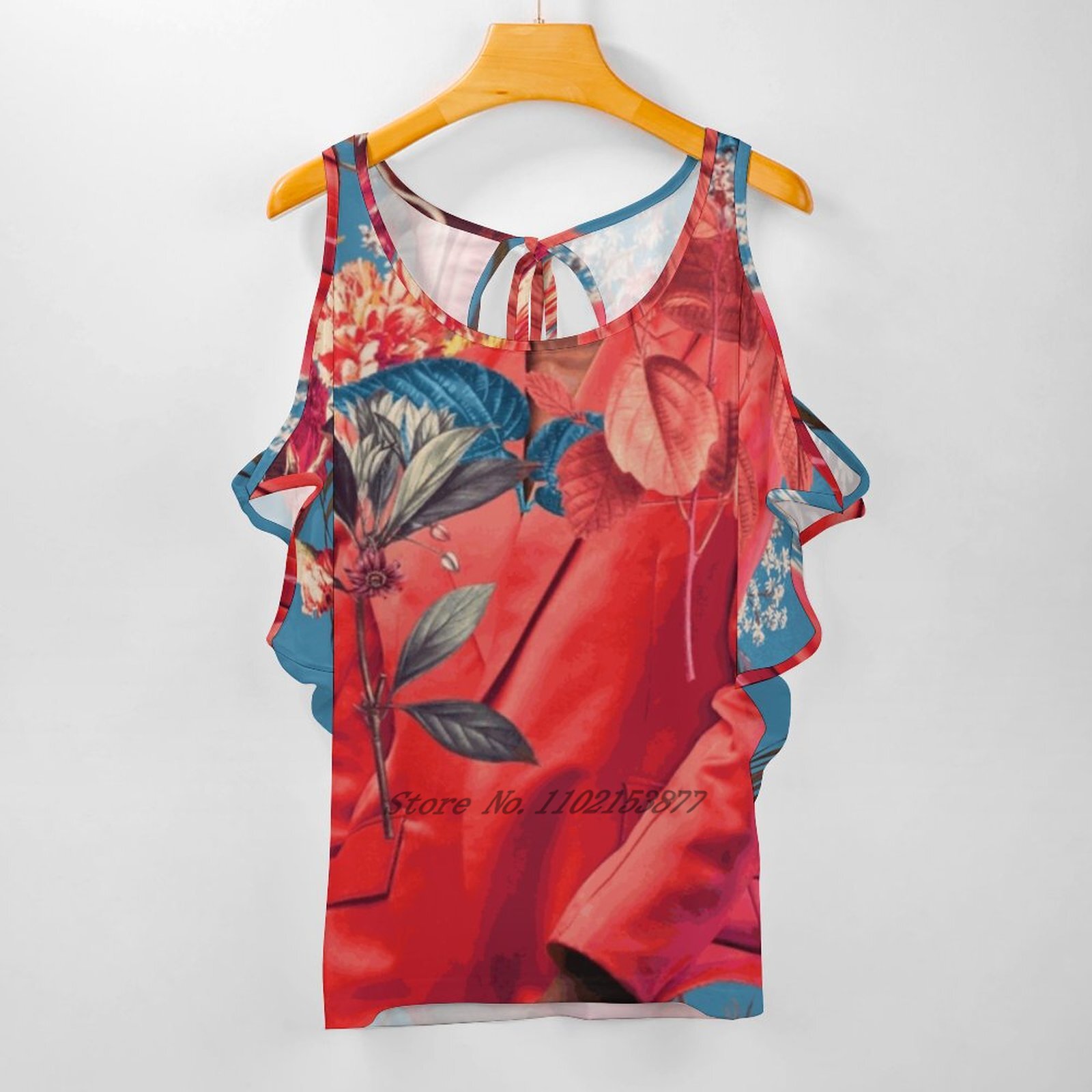 All The Springs She Remembered Women'S Clothing V-Neck Tops Zipper Tee ...