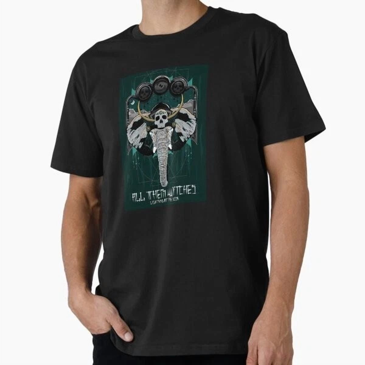 All Them Witches Atw Colourful Skull(2) T-Shirt S-5XL - Walmart.com