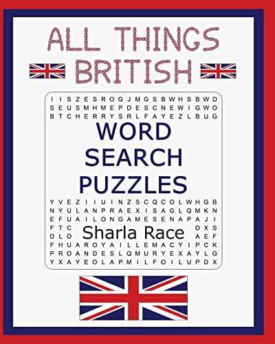 Pre-Owned All Things British Word Search Puzzles (All Things Word ...
