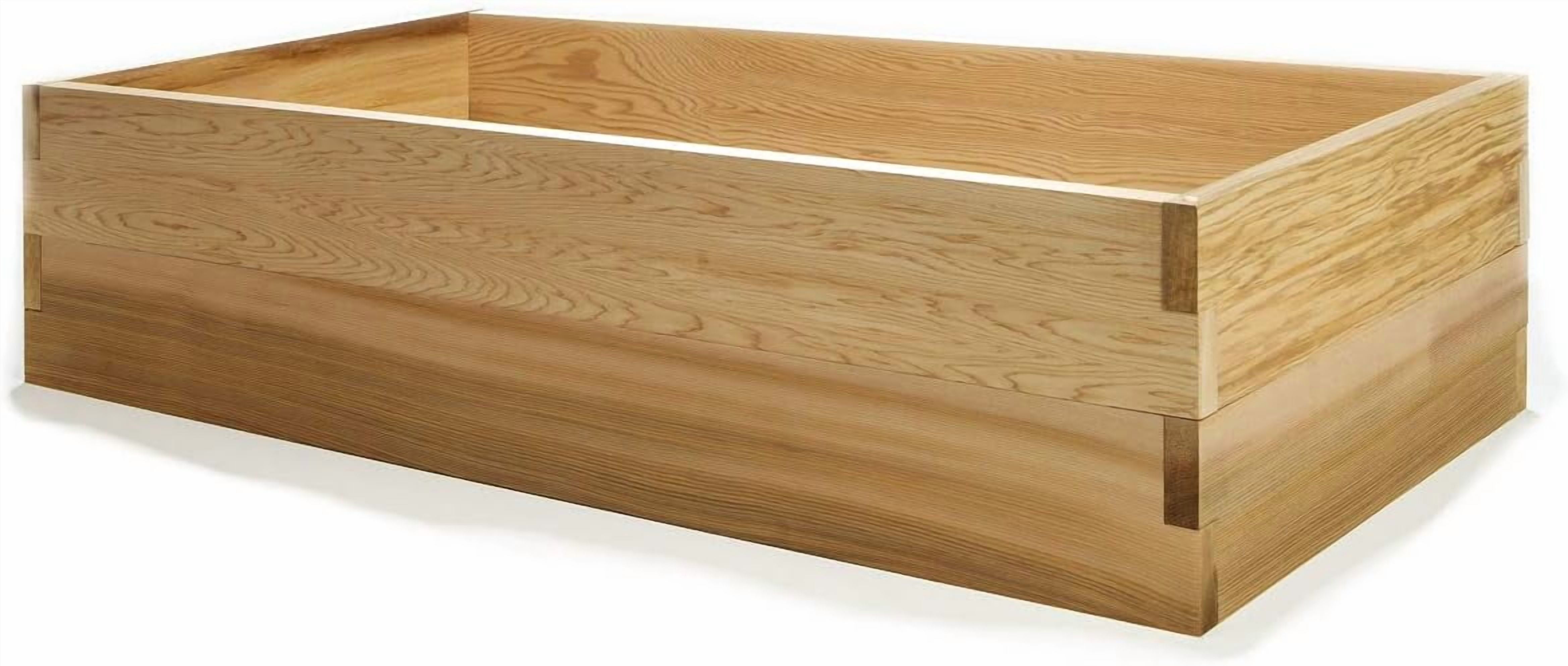 All Things Cedar 4x2 Ft Elevated Garden Box with Stackable and ...