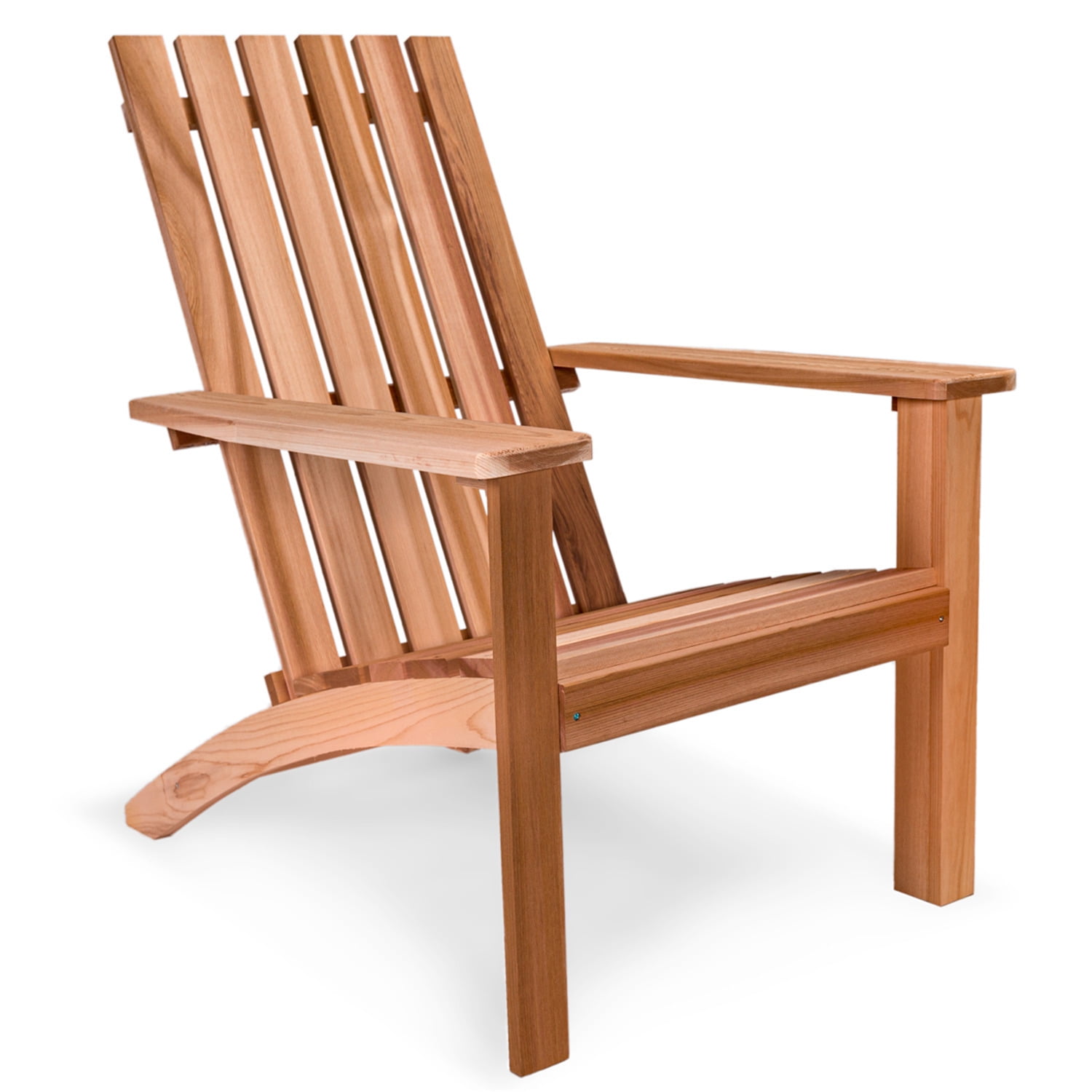 All Things Cedar AE21 Cedar Easy Back Chair Patio Outdoor - 31L x 39W x ...