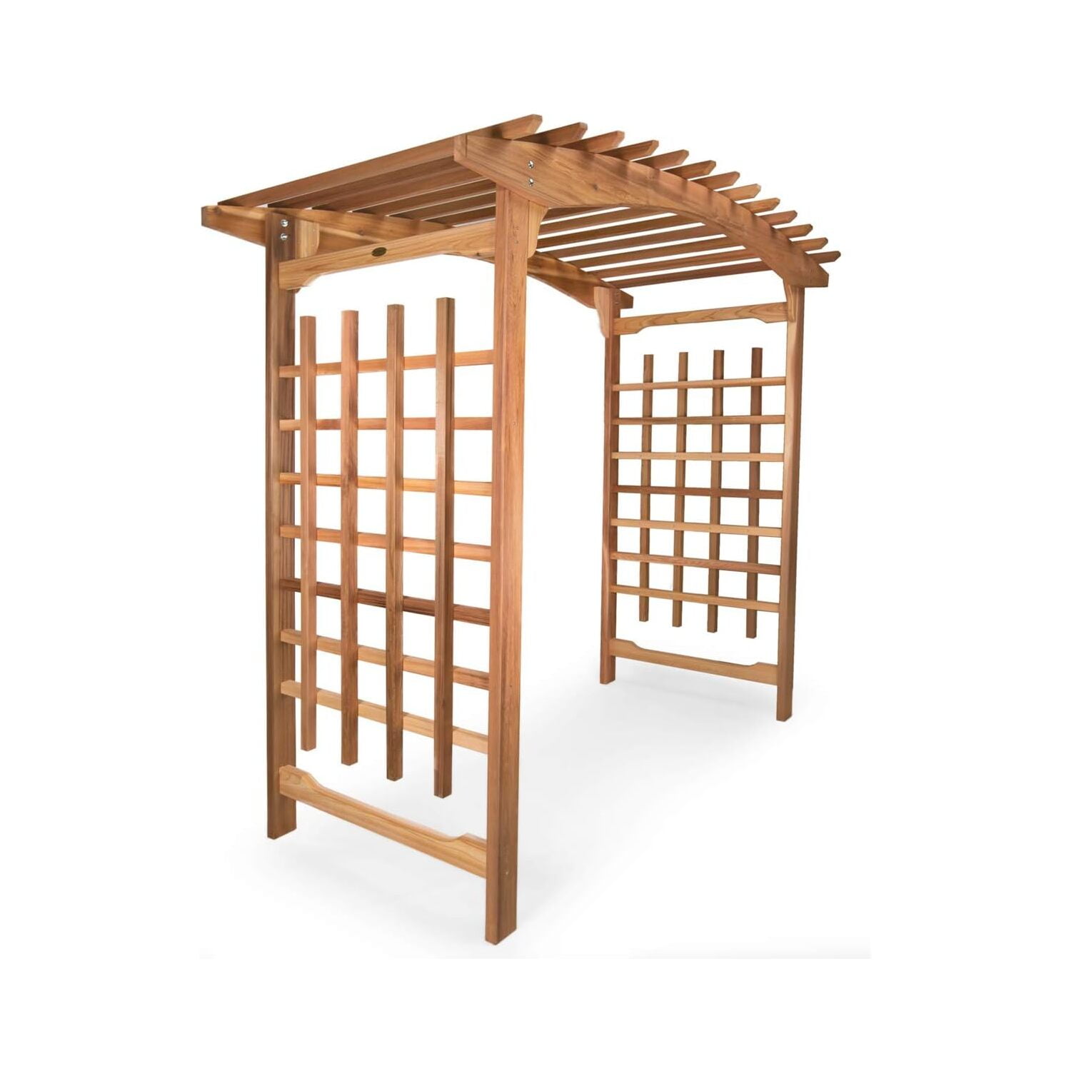 All Things Cedar PA106 Pagoda Wedding Arbor - Elegant Garden Arch for ...