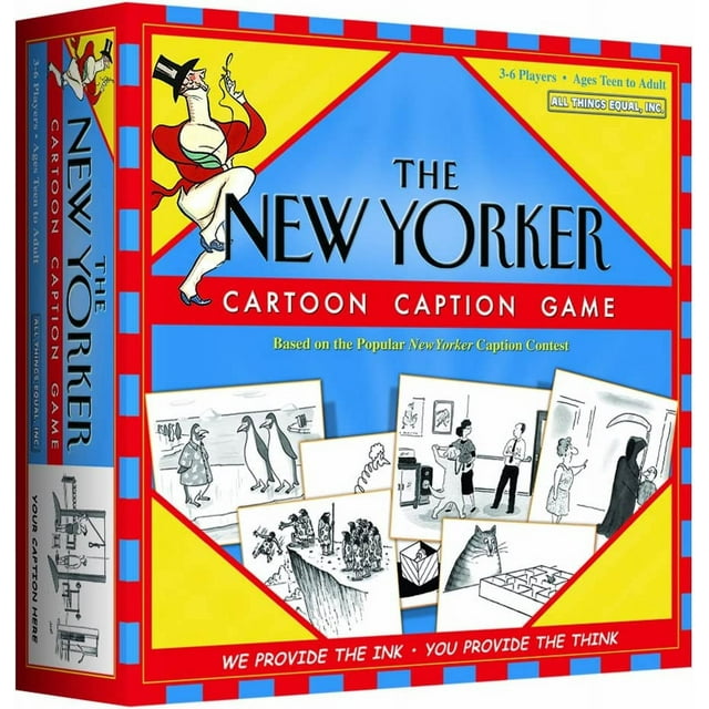 Open Box All Things Equal, Inc. The New Yorker Cartoon Caption Game - Walmart.com
