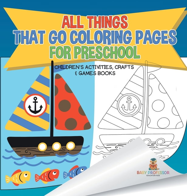 All Things That Go Coloring Pages for Preschool Children's Activities ...