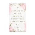 All Things Through Christ Decorative Blank Wall Plate Cover ...