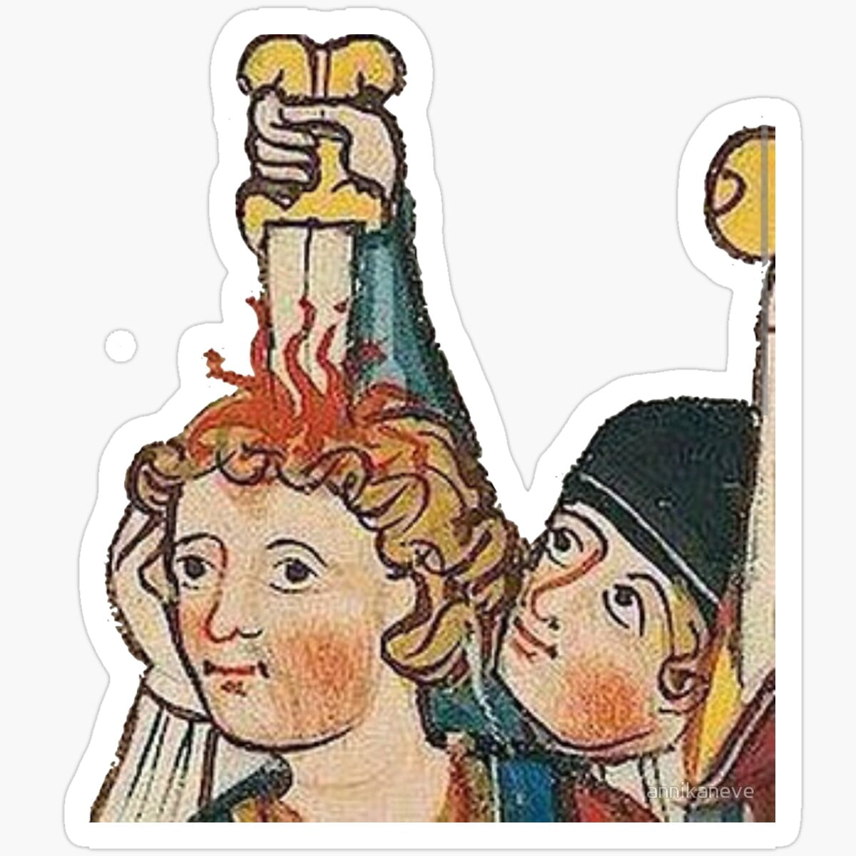 All This Thinking Gives Me A Headache Sticker. Gift For You - Decorate ...