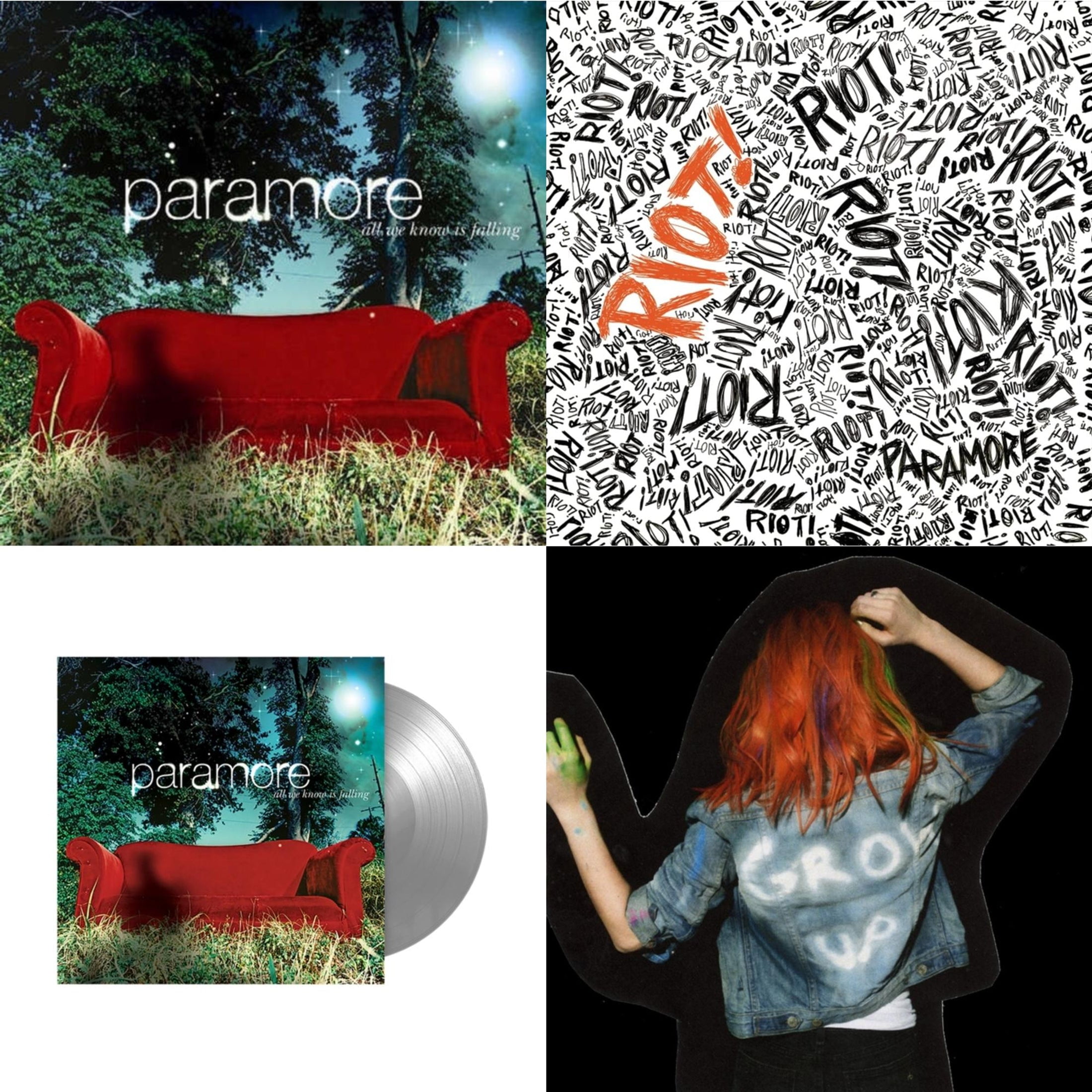 All We Know Is Falling & Riot! (Fbr 25Th Anniversary Edtion/Silver LP Vinyl) & All We Know Is ...