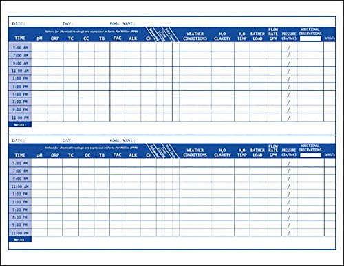 All Weather CPO Pool Log Book - Walmart.com