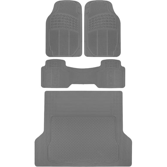 All-Weather Car Mat with Universal Fit Design, Durable Rubber Car Floor ...