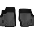 All Weather Custom Fit Black 1st Row Floor Mat Liner Set Compatible ...