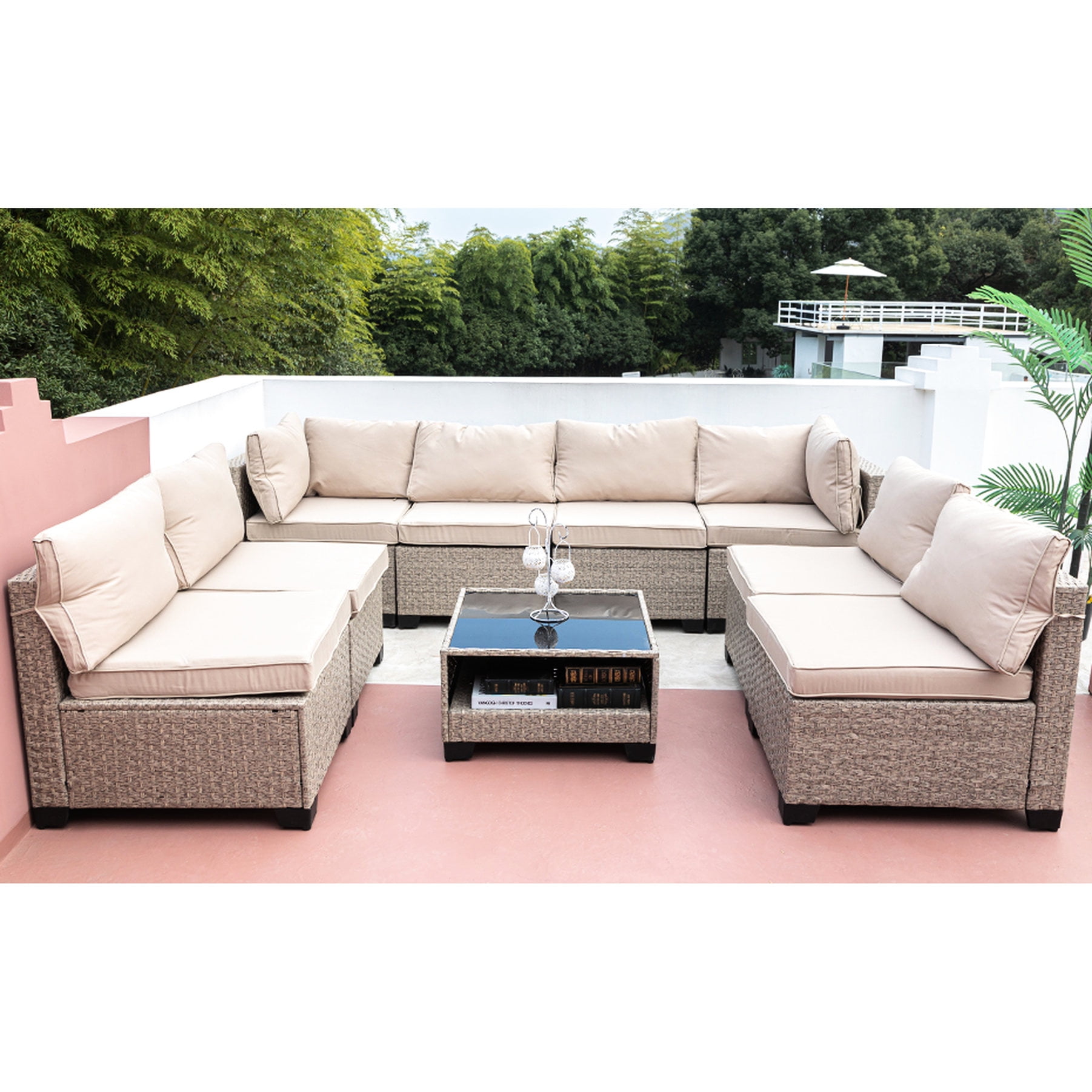 All-Weather Design - Modular Seating - Outdoor Patio - Flexible and ...