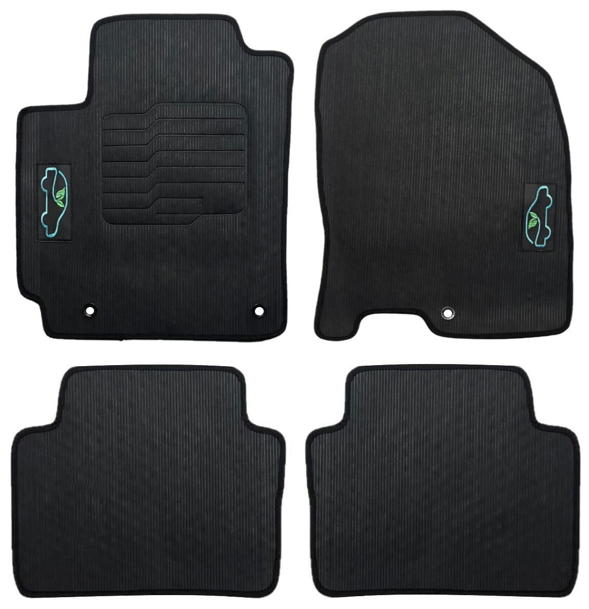 All Weather Floor Mats Custom Fit For 2018 to 2023 Hyundai Kona with ...