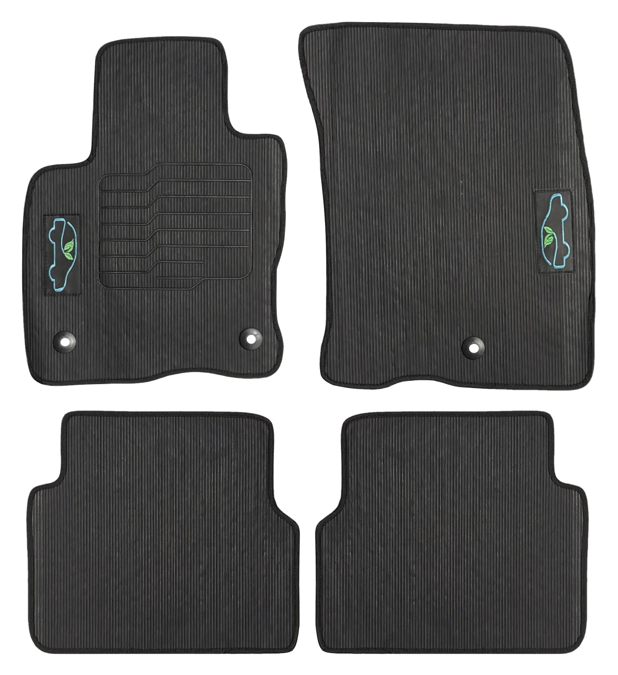 ecoMats All-Weather Floor Mats for 2021-24 Ford Bronco Sport, Safety ...