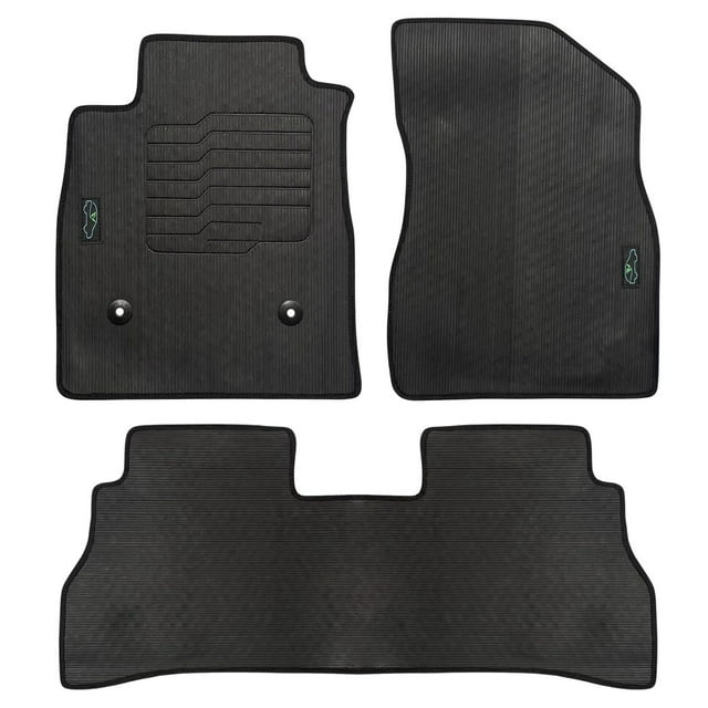 All-Weather Floor Mats for 2024 Chevrolet Trax with Safety Locks, Front ...