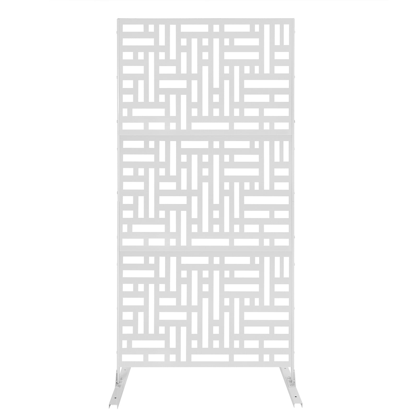 All-Weather Garden Screen, Nano-Bake Steel, 90x190cm, 0.8 mm Thick, 48 ...