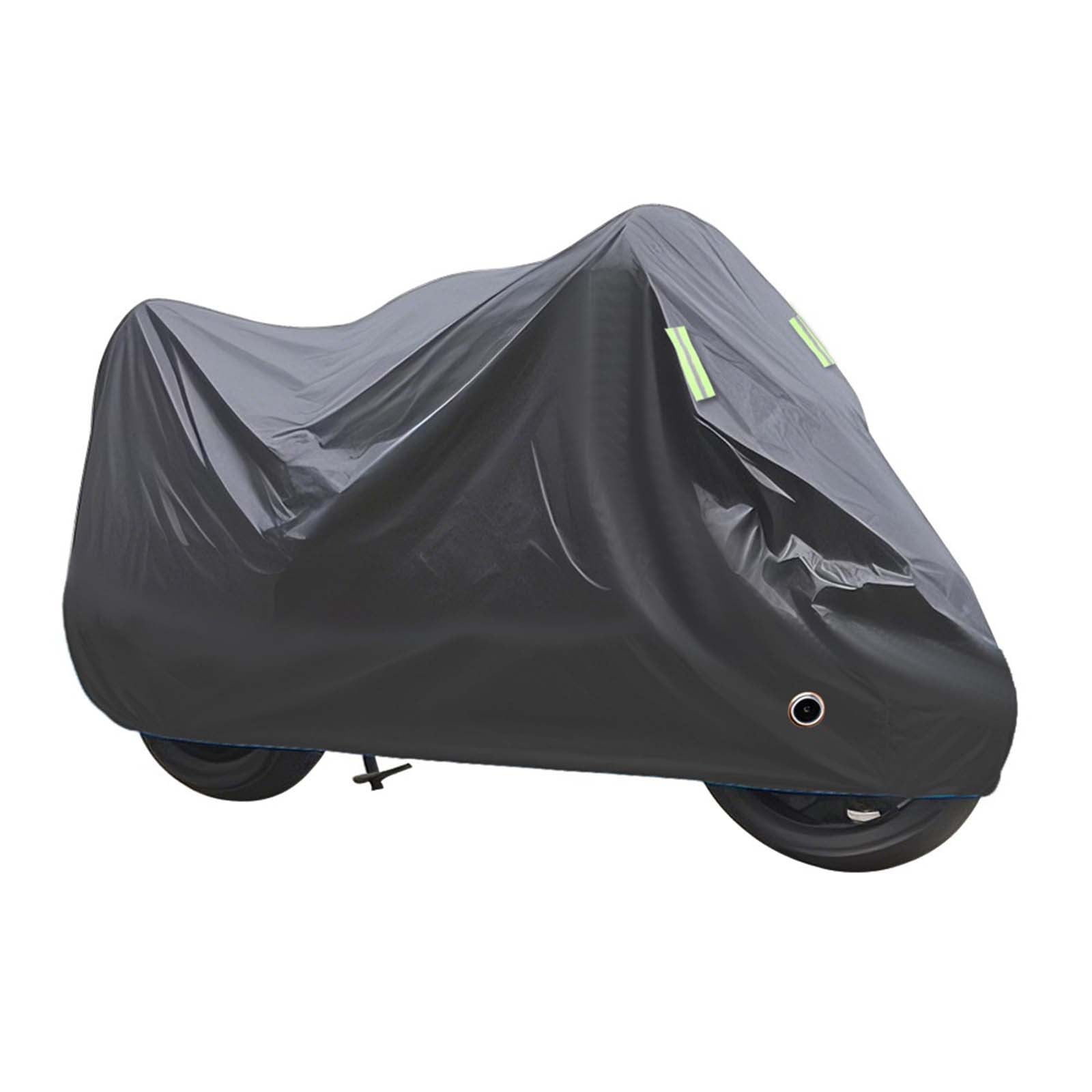 All-Weather Motorcycle Cover, Heavy Duty Waterproof UV Protection with ...